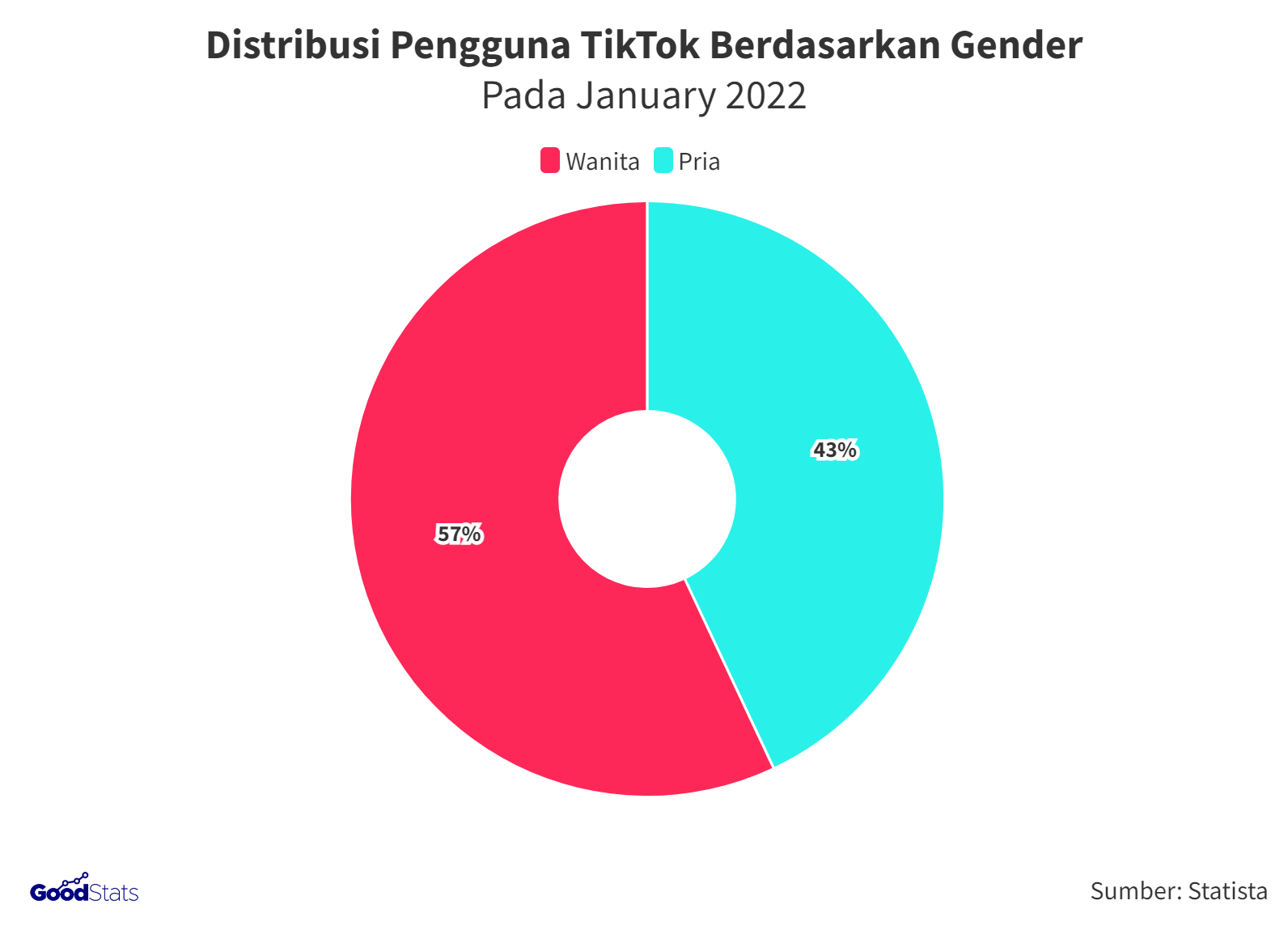Serba-Serbi perkembangan TikTok - GoodStats